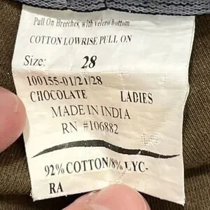 tuffrider | Pants & Jumpsuits | Tuffrider Lowrise Breeches Chocolate ...